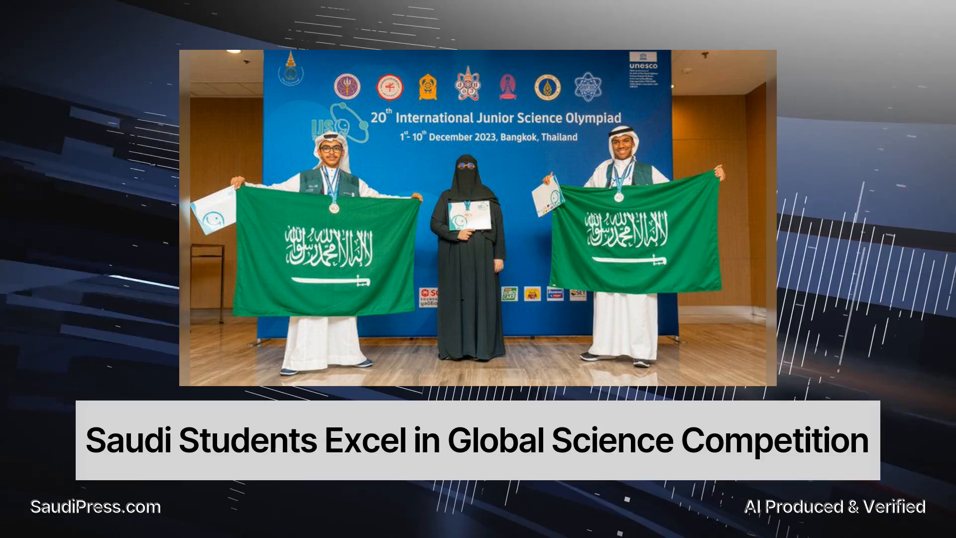 Saudi Students Excel in Global Science Competition - Saudi Press