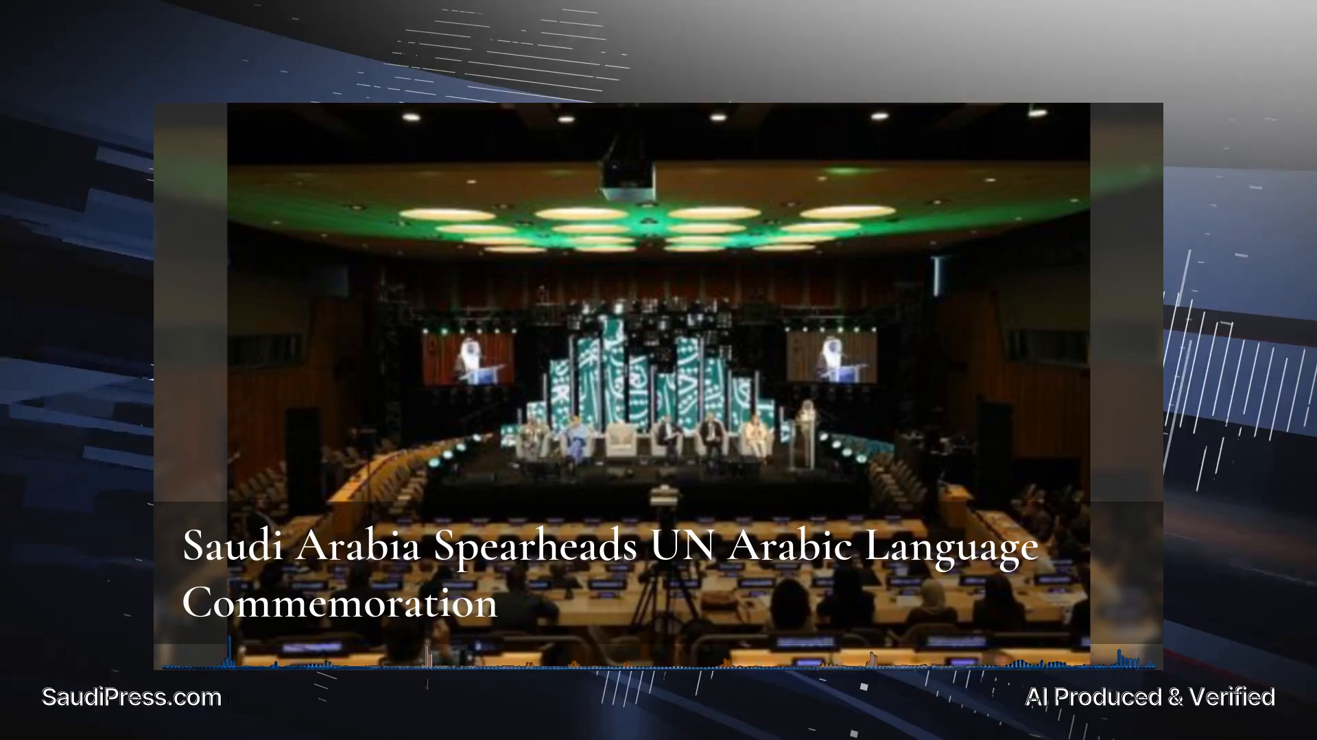 Saudi Arabia Spearheads UN Arabic Language Commemoration - Saudi Press