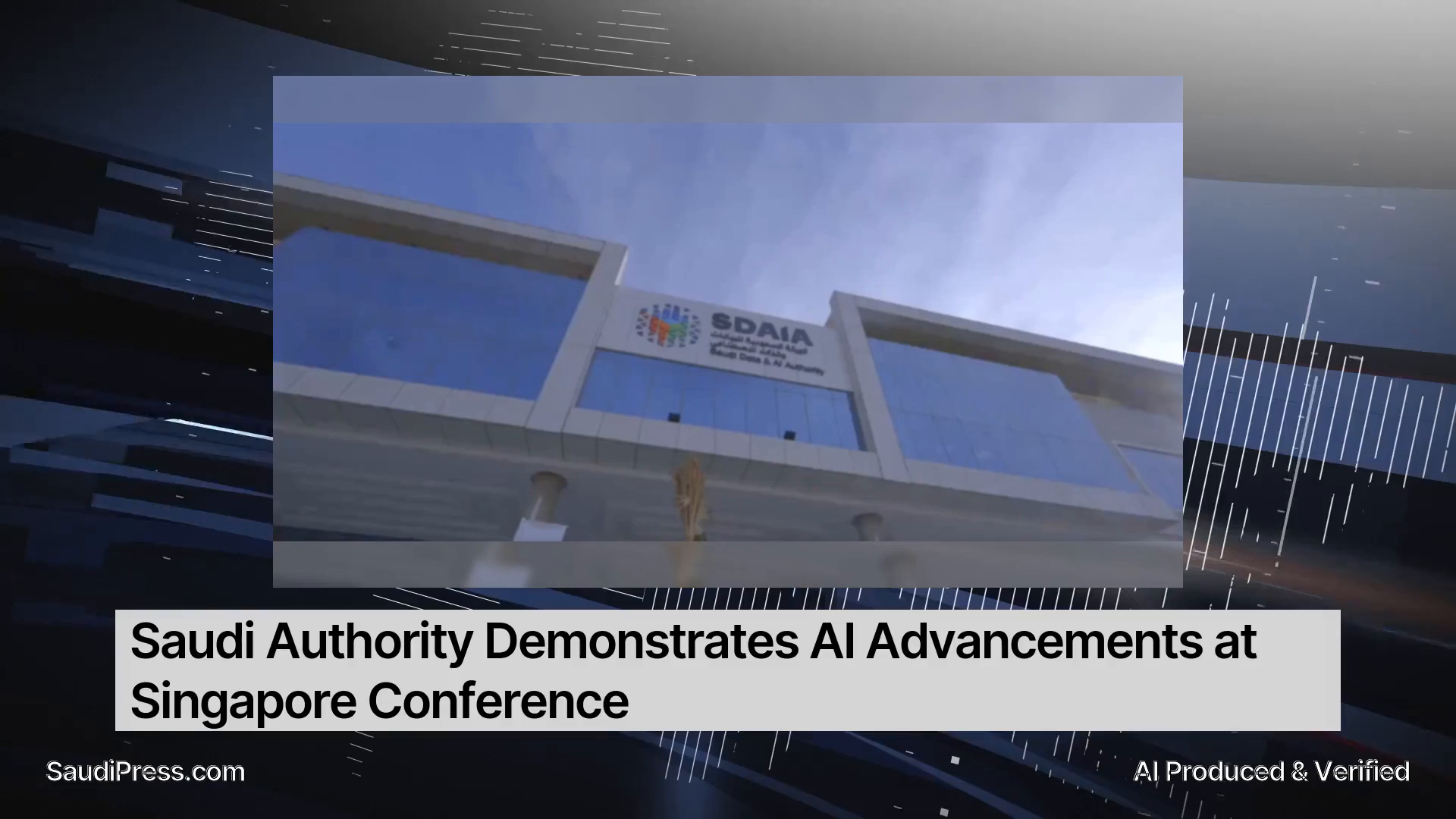 Saudi Authority Demonstrates AI Advancements at Singapore Conference ...