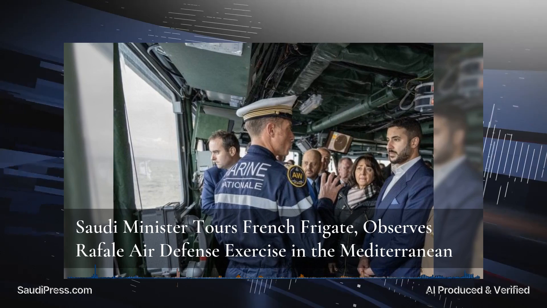 Saudi Minister Tours French Frigate, Observes Rafale Air Defense ...