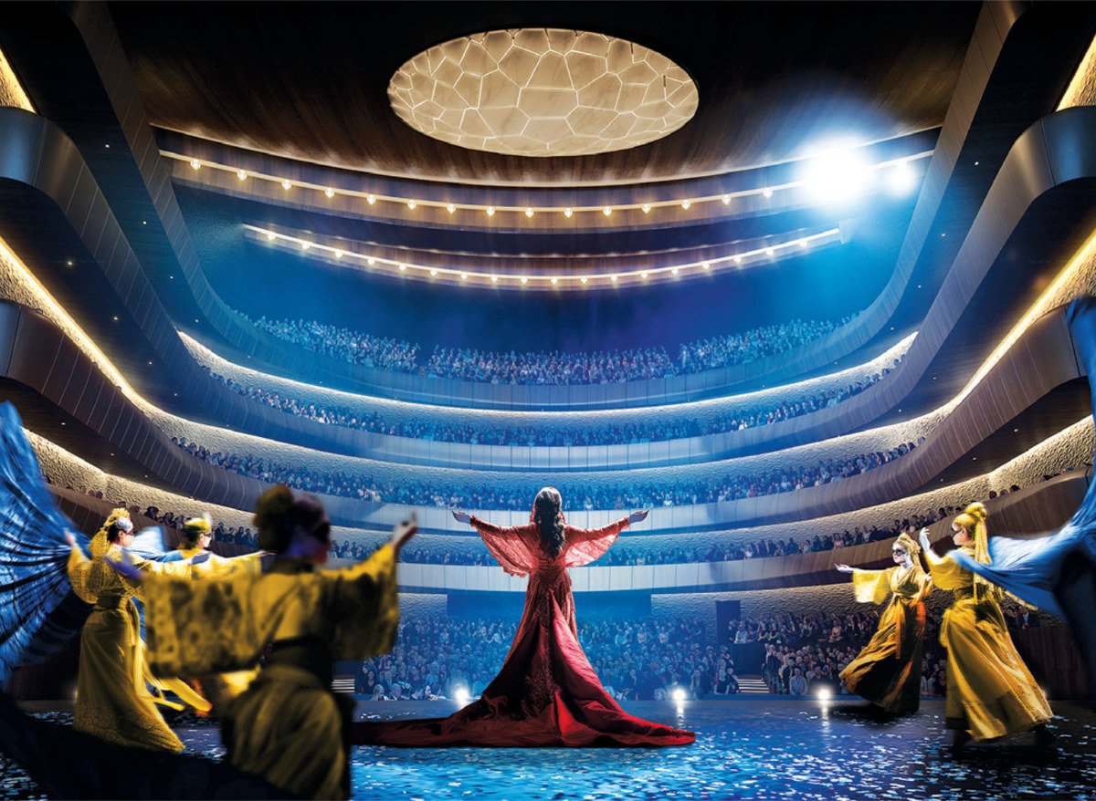 Designs of Royal Diriyah Opera House in Saudi Arabia Harmonize ...