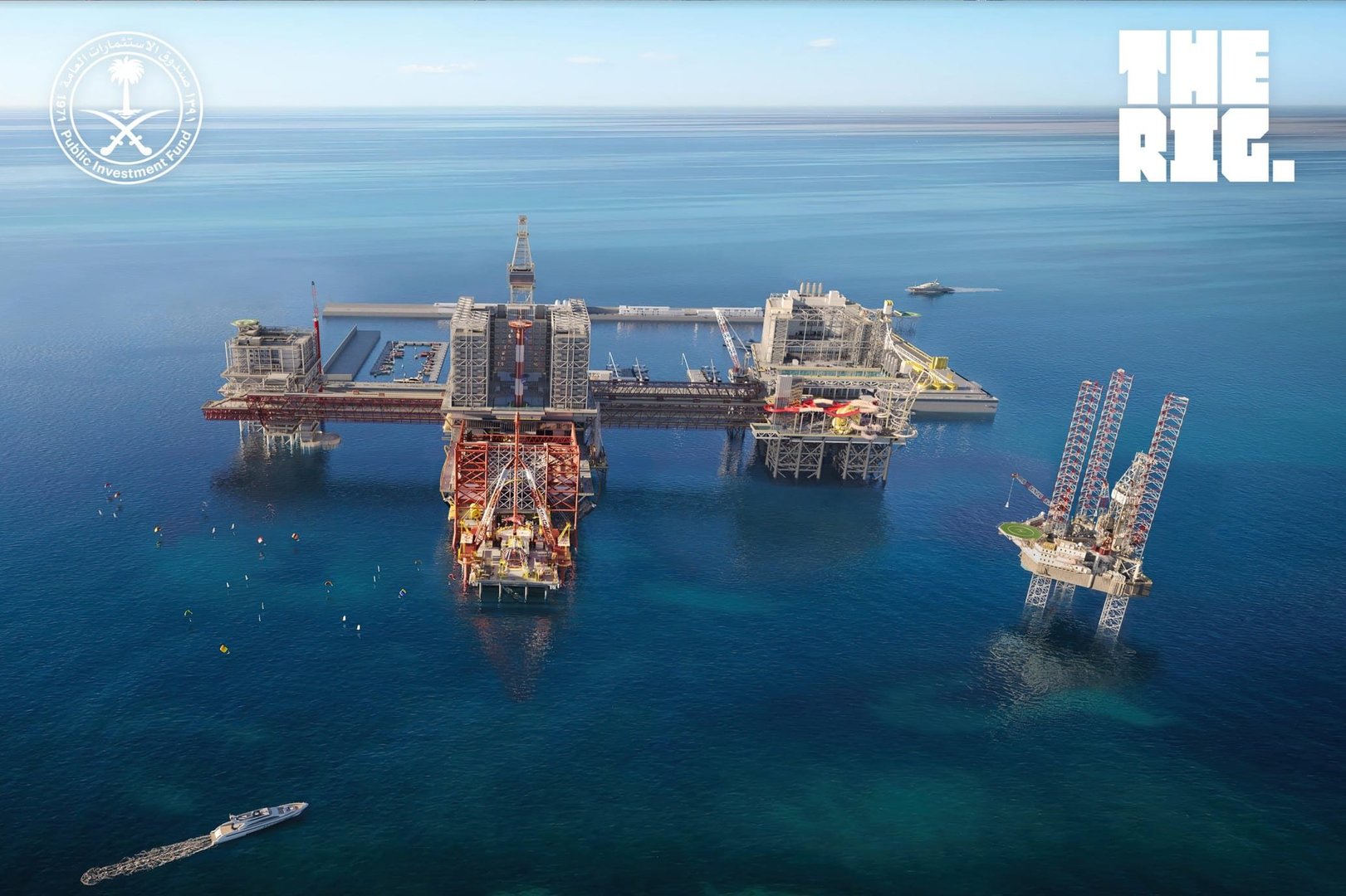 The Rig: Offshore Oil Platforms Inspire Saudi Arabia's New Adventure ...