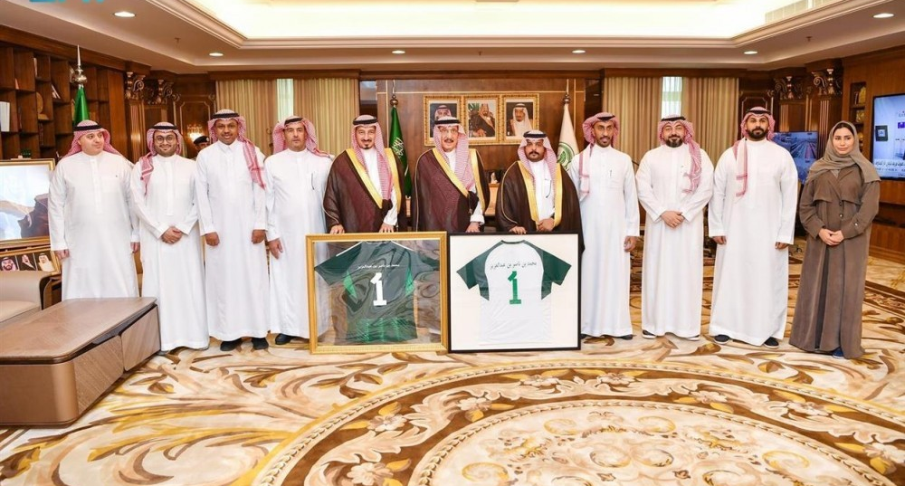 Prince of Jazan Welcomes Chairman of the Saudi Football Federation ...